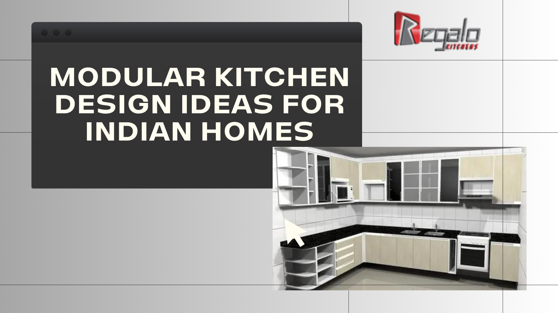 Small Modular Kitchen Design